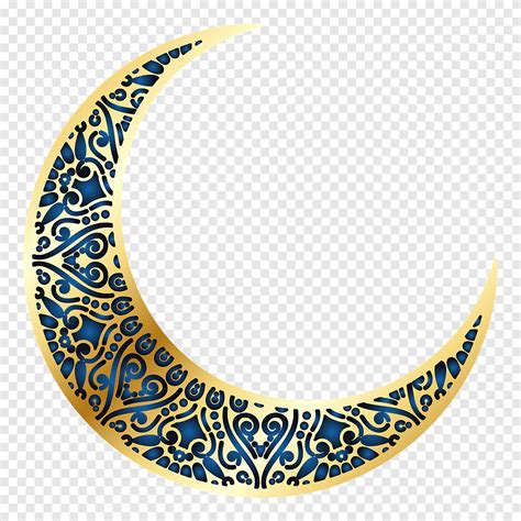 رمضان هلال ذهب نمط تصميم نسيج بطاقة إسلامي عربي خط png
