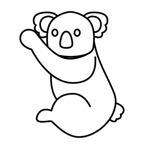 Dibujo De Koala Para Colorear E Imprimir Dibujos Y Colores