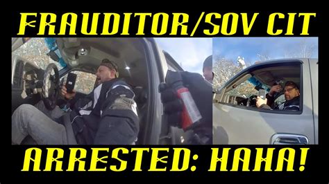 Frauditor Aka Sov Cit Turns Speeding Ticket Into Arrest Hahaha Youtube
