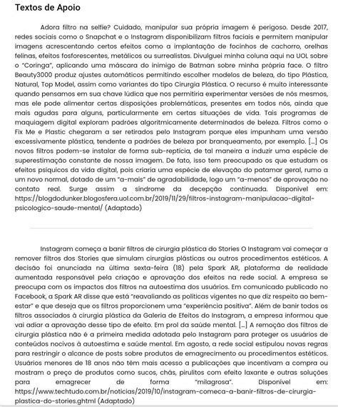 Gênero textual Redação Dissertativo argumentativo Proposta A partir
