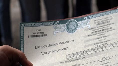 Cómo sacar el acta de nacimiento en línea en Morelos UnoTV