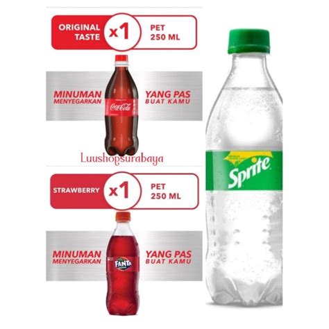 Jual Fanta Sprite Coca Cola MINI 250ml Indonesia Shopee Indonesia