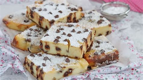 Gâteau à la ricotta crémeux et aux pépites de chocolat Espace Recettes
