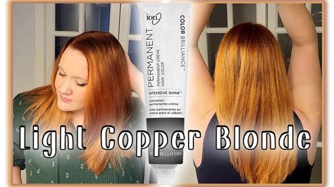 Dying My Hair Copper For Real This Time Ion Permanent Cream Shade
