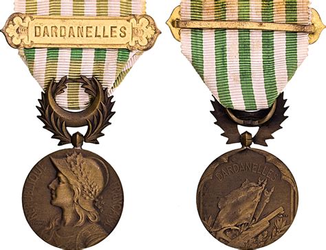 Dardanellen Medaille M Daille Comm Morative Des Dardanelles
