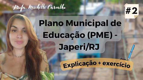 CONCURSO JAPERI PLANO MUNICIPAL DE EDUCAÇÃO PME DO MUNICÍPIO DE