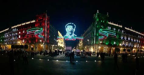 Así se ve en fotos el alumbrado por la Revolución Mexicana recién