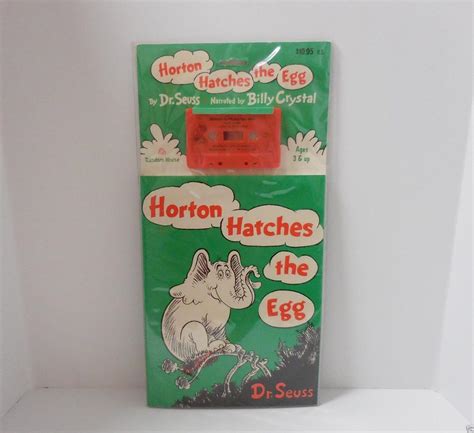 Vtg Horton Hatches The Egg Dr Seuss Cassette Narrated By Billy Crystal