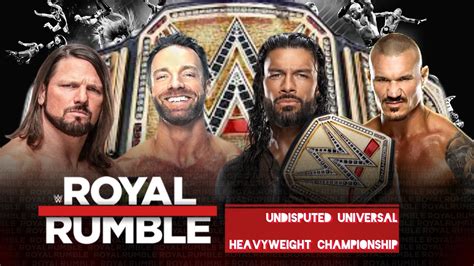 Roman Reigns Vs Randy Orton Vs La Knight Vs Aj Styles Royal Rumble 2024