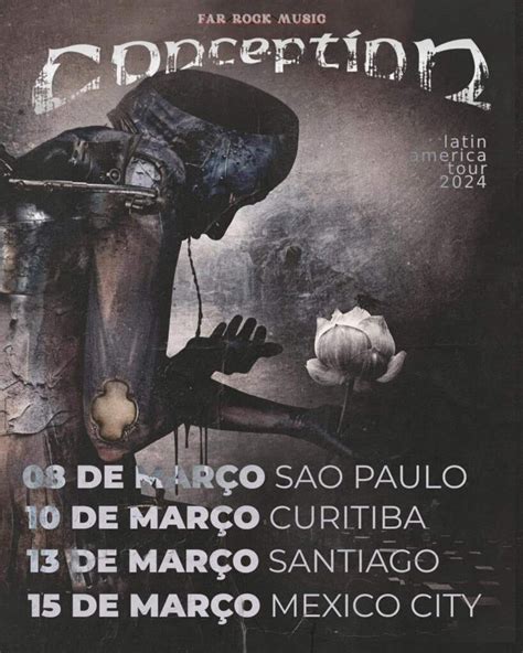 Conception virá ao Brasil pela primeira vez em 2024 Mundo Metal