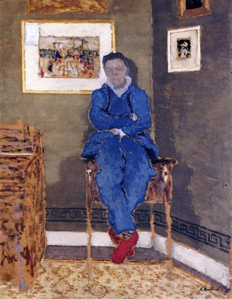 Édouard Vuillard Félix Vallotton in His Studio 1900 Musée dOrsay