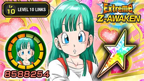 100 EZA TEQ BULMA LEVEL 10 LINKS STICKER EFFECT Dragon Ball Z