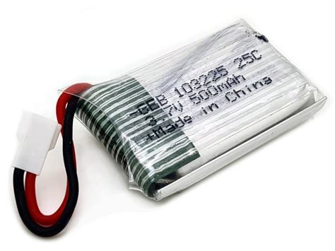 LiPo Battery 500mAh 3 7V High Discharge 103225 Polymer Lithium Ion
