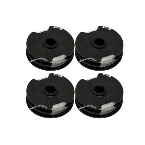 Lot de 4 bobines de Rechange pour débroussailleuse sans Fil Parkside