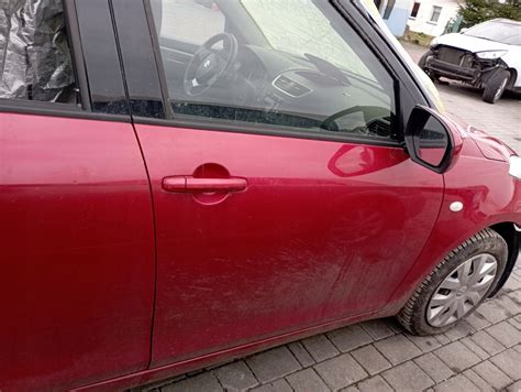 SUZUKI SWIFT MK7 DRZWI PRAWE PRZÓD PRZEDNIE GOŁE 13469310557