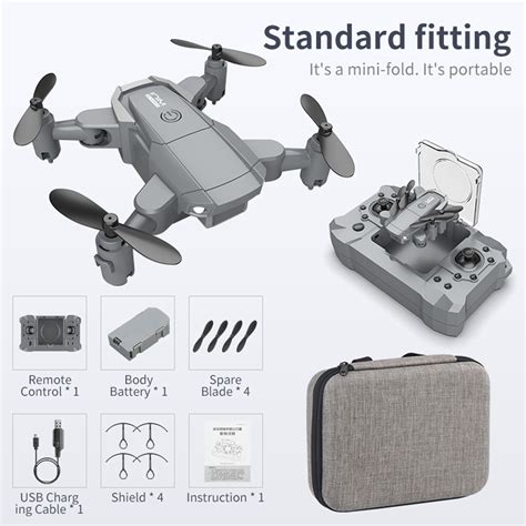 Mini Folding Uav Hd Aerial Quadrocopter Long Endurance Remote Control
