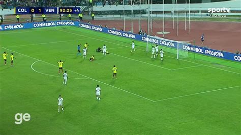 V Deo Col Mbia X Venezuela Melhores Momentos Do Tempo Futebol Ge