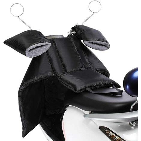 ZXPASRA Protection Tablier Couvre Jambe Scooter Avec Manchon De Guidon