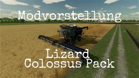 LS22 Mods Ps4 Lizard Colossus Pack Modvorstellung Ps4 Ps5 Xbs Xb1 Pc