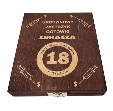 Zastrzyk Got Wki Pude Ko Na Pieni Dze Na Urodziny Sklep Internetowy