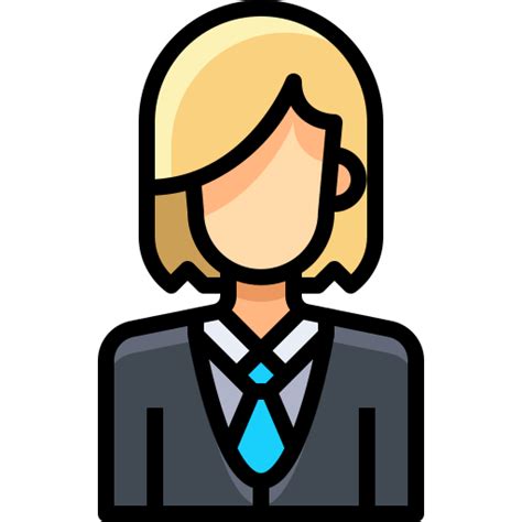 Woman Justicon Lineal Color Icon
