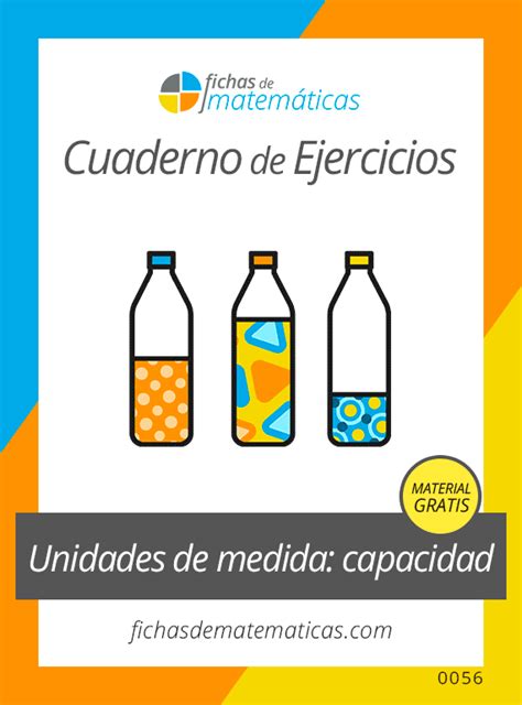 Unidades de capacidad Fichas de matemáticas