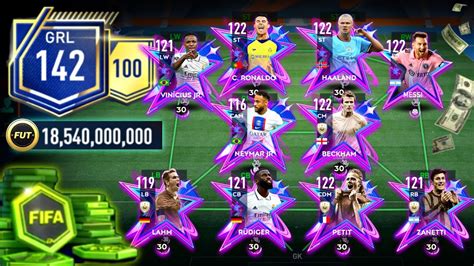 FULL RETRO STARS 142 GRL LA MEJOR PLANTILLA DEL FIFA MOBILE YouTube