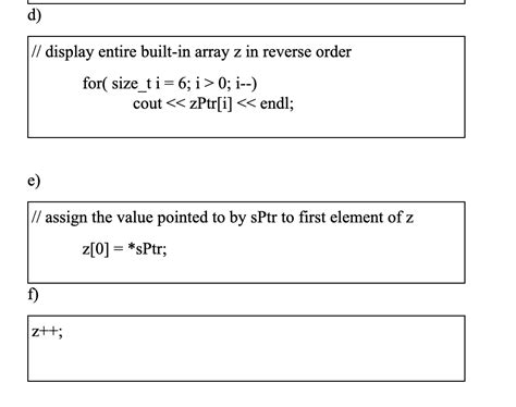 solved 2 [6 pt] find errors in code assume the following