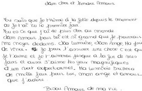 Exemple De Lettre D Amour