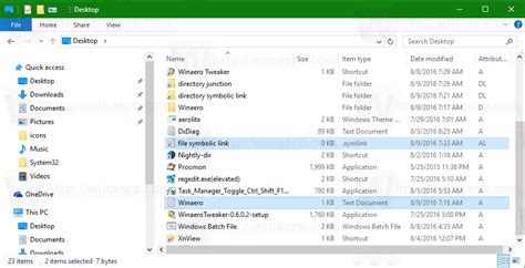 symbolic links hard links and directory junctions in windows 10
