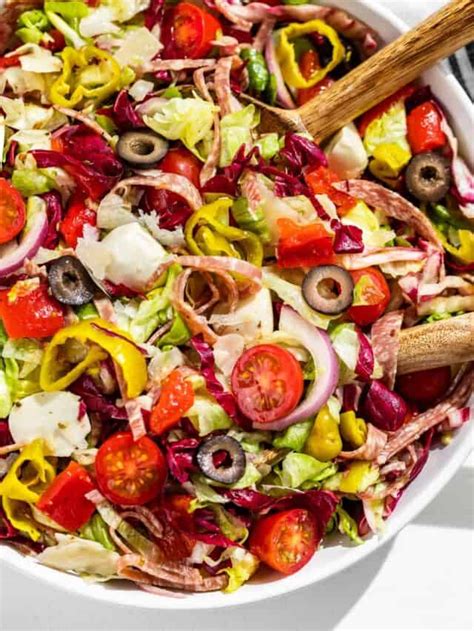 Italian Chopped Salad Recipe Get Inspired Everyday