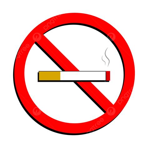 Sinal Moderno De Não Fumar Vetor PNG Sinal Proibido Fumar Fumaça De