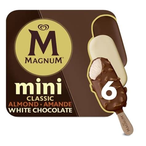 Magnum Mini 6 X Classic Mandel White