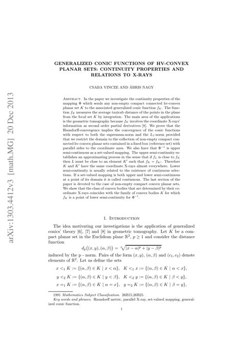 pdf the continuity properties of a special type of averaging and its applications