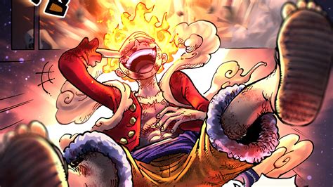 Luffy Sun God Nika Gear 5 One Piece 4k HD Wallpaper Rare Gallery