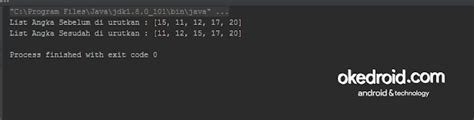 Belajar Mengurutkan Sorting List Pada Aktivitas Java Java Media Kita