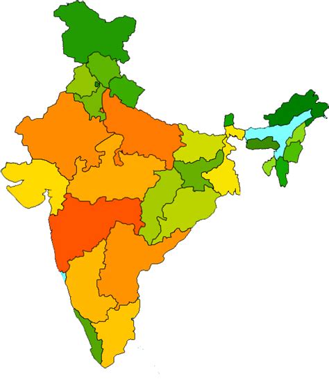 India Map Png Transparent Images