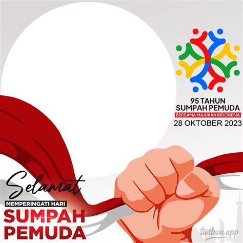 Twibbon Logo Sumpah Pemuda Png Twibon App
