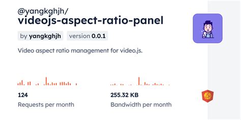 Yangkghjh Videojs Aspect Ratio Panel Cdn By Jsdelivr A Cdn For Npm