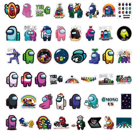 Stickers De Among Us Atelier Yuwa Ciao Jp