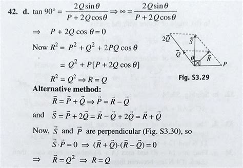 the resultant of two vectors p and q is r if the magnitude of q is doubled the new resultant