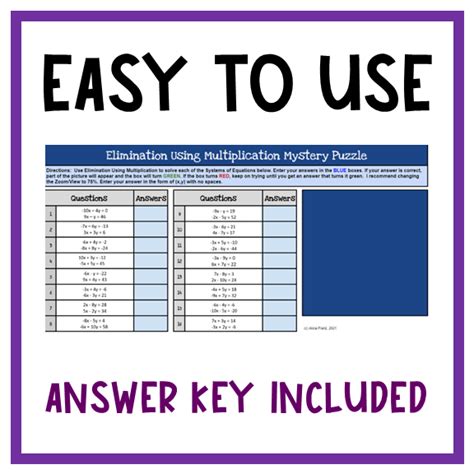 System Of Equations Worksheets Elimination Printable Online