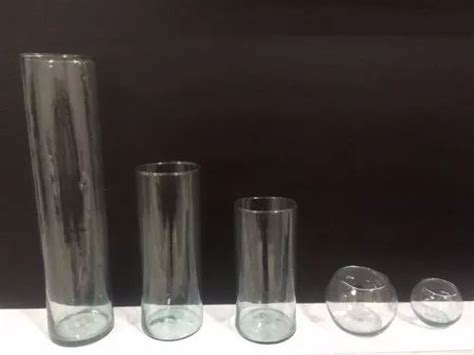Cilindros De Vidrios Decorativos Para Centros De Mesa MercadoLibre