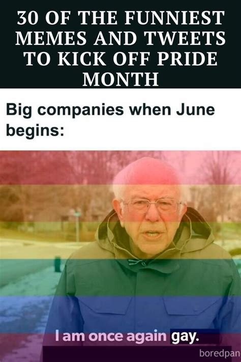 30 Of The Funniest Memes And Tweets To Kick Off Pride Month Memes