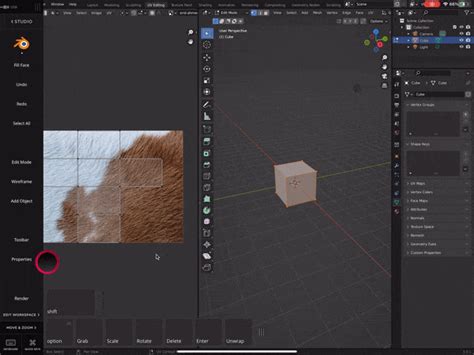 How To Add Texture To A 3D Model Using Blender An IPad And UV Mapping