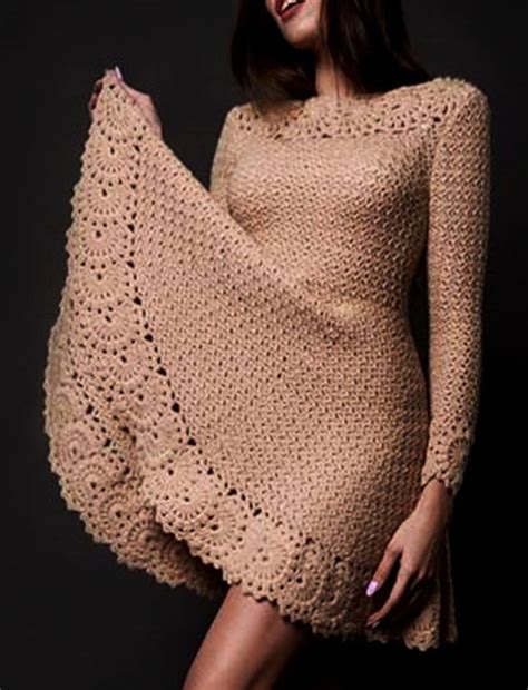 Vestido em Crochê Gráfico Katia Ribeiro Crochê Moda e Decoração