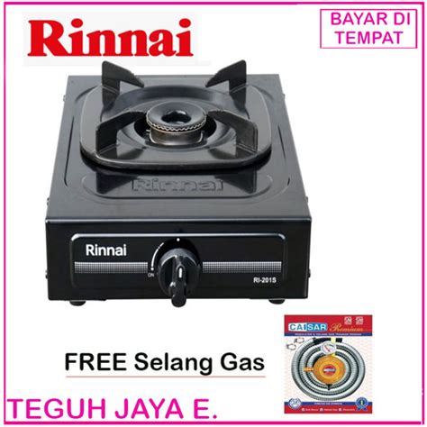 KOMPOR GAS RINNAI 1 TUNGKU RI 201S Api Biru Sun Burner Lazada Indonesia