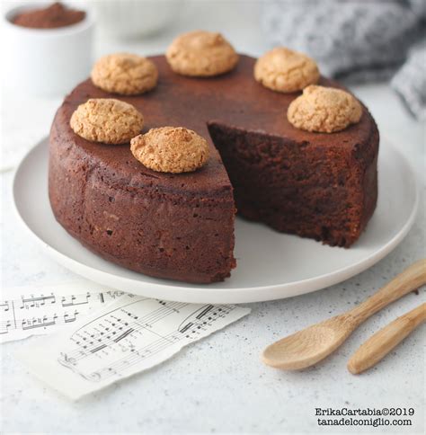 Torta Morbida Al Cioccolato E Amaretti La Tana Del Coniglio