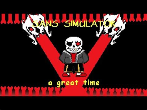 A Final Great Time Sans Simulator Updated Underfell Sans Fight Youtube