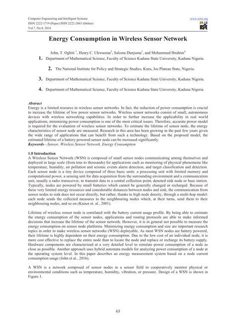 pdf energy consumption in wireless sensor network